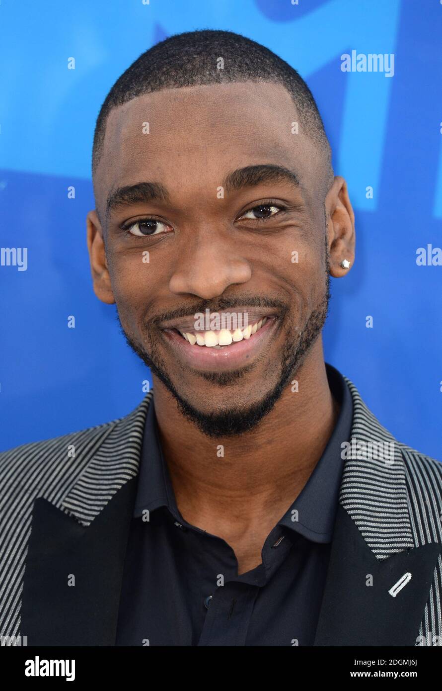 Jay Pharaoh arriving at the MTV Video Music Awards 2016, Madison Square ...