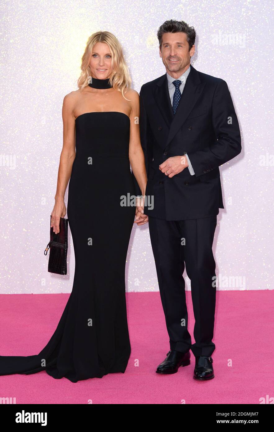 Patrick Dempsey and wife attending the Bridget Jones' Baby World ...