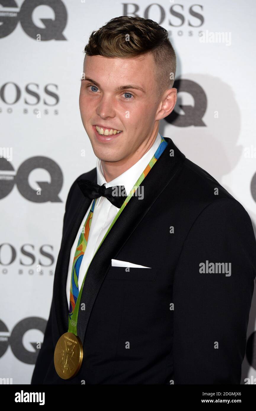 Joe Clarke attending the GQ Men of the Year Awards 2016 at the Tate ...