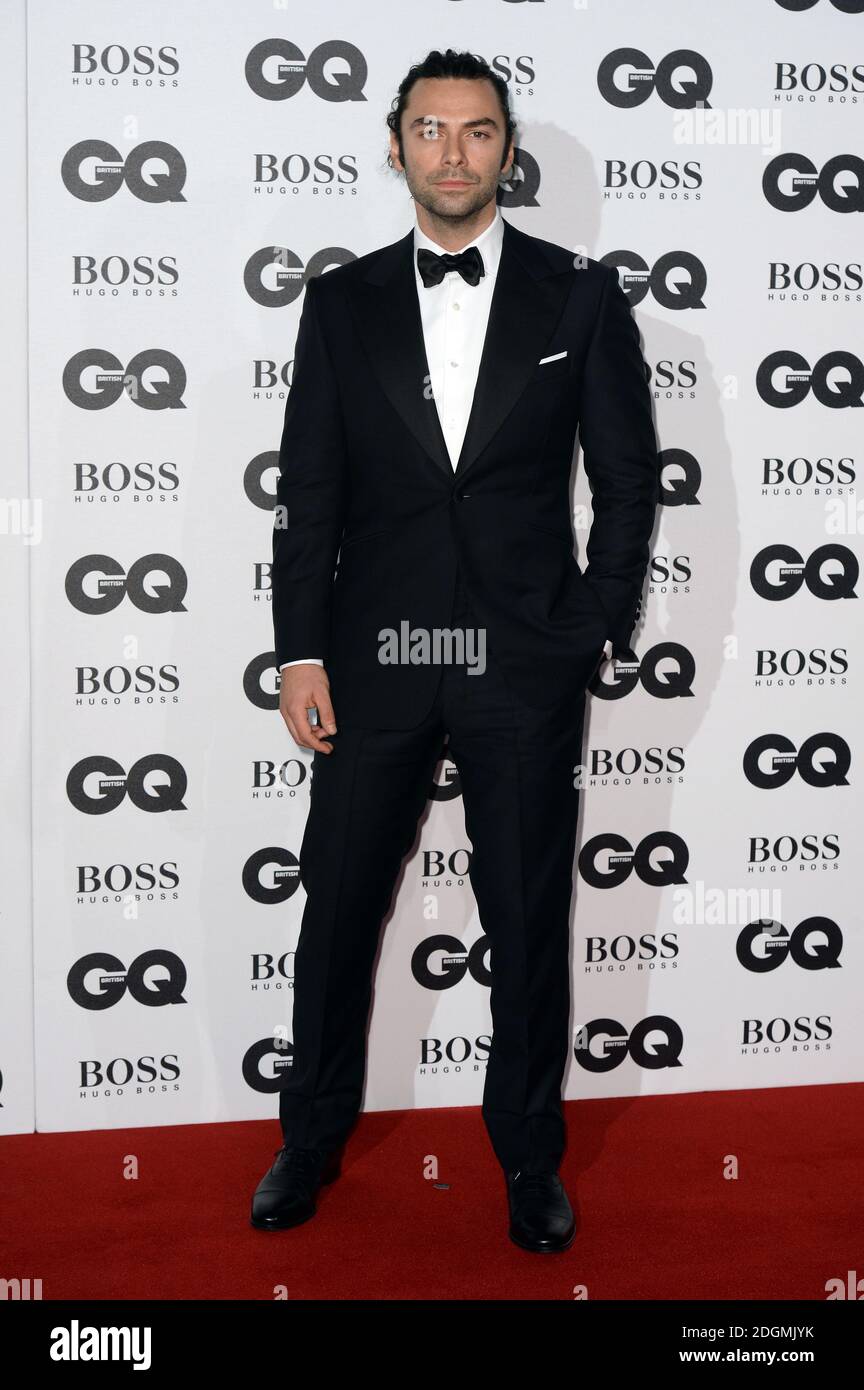 Aidan Turner attending the GQ Men of the Year Awards 2016 at the Tate ...
