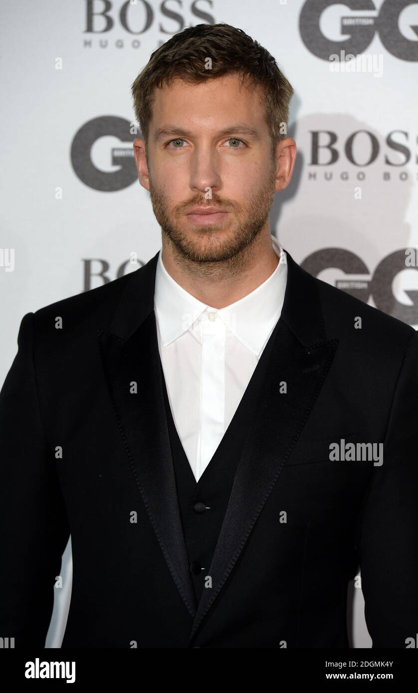 Calvin Harris attending the GQ Men of the Year Awards 2016 at the Tate ...