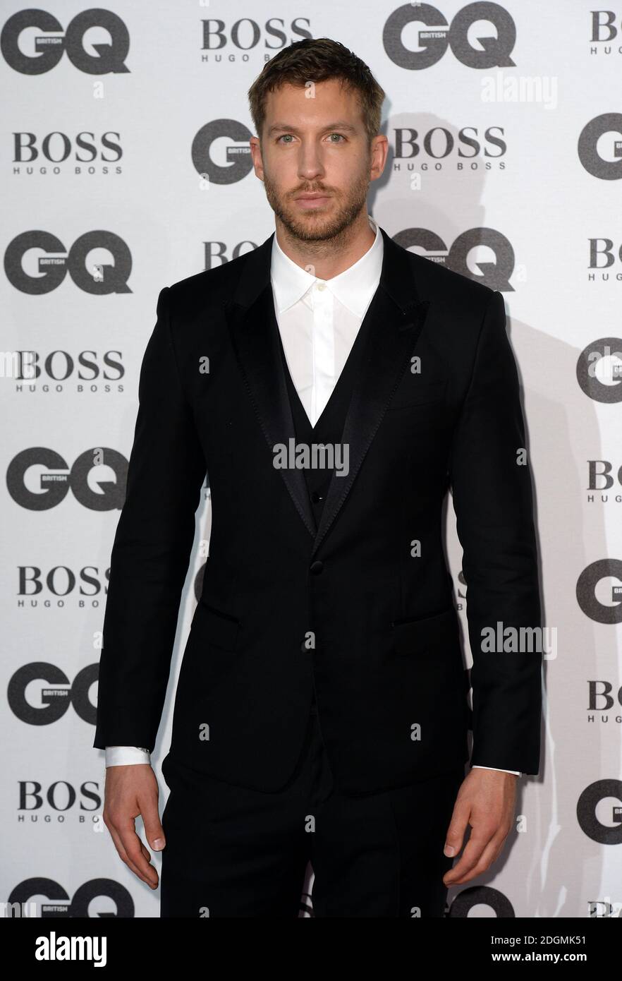 Calvin Harris attending the GQ Men of the Year Awards 2016 at the Tate ...