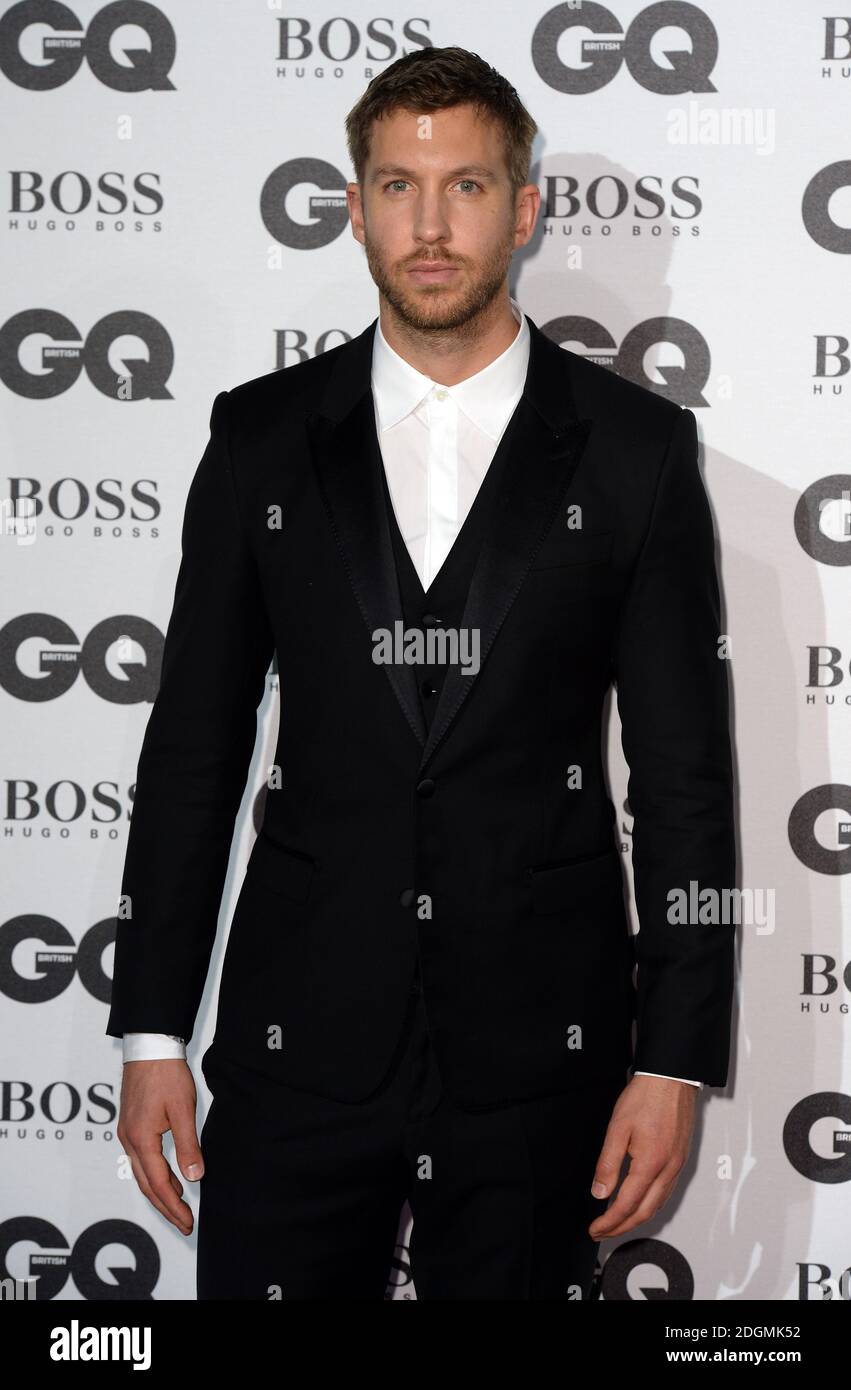 Calvin Harris attending the GQ Men of the Year Awards 2016 at the Tate ...