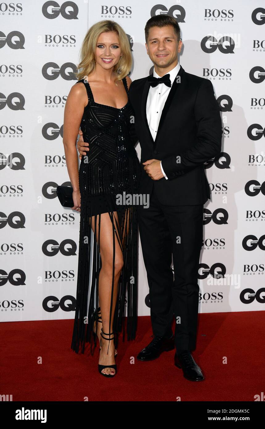 Rachel Riley And Pasha Kovalev Attending The GQ Men Of The Year Awards