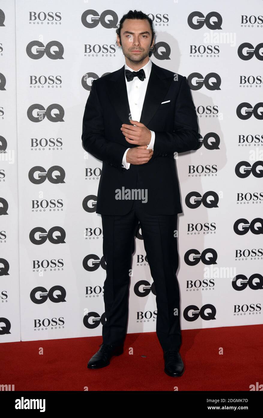 Aidan Turner attending the GQ Men of the Year Awards 2016 at the Tate ...