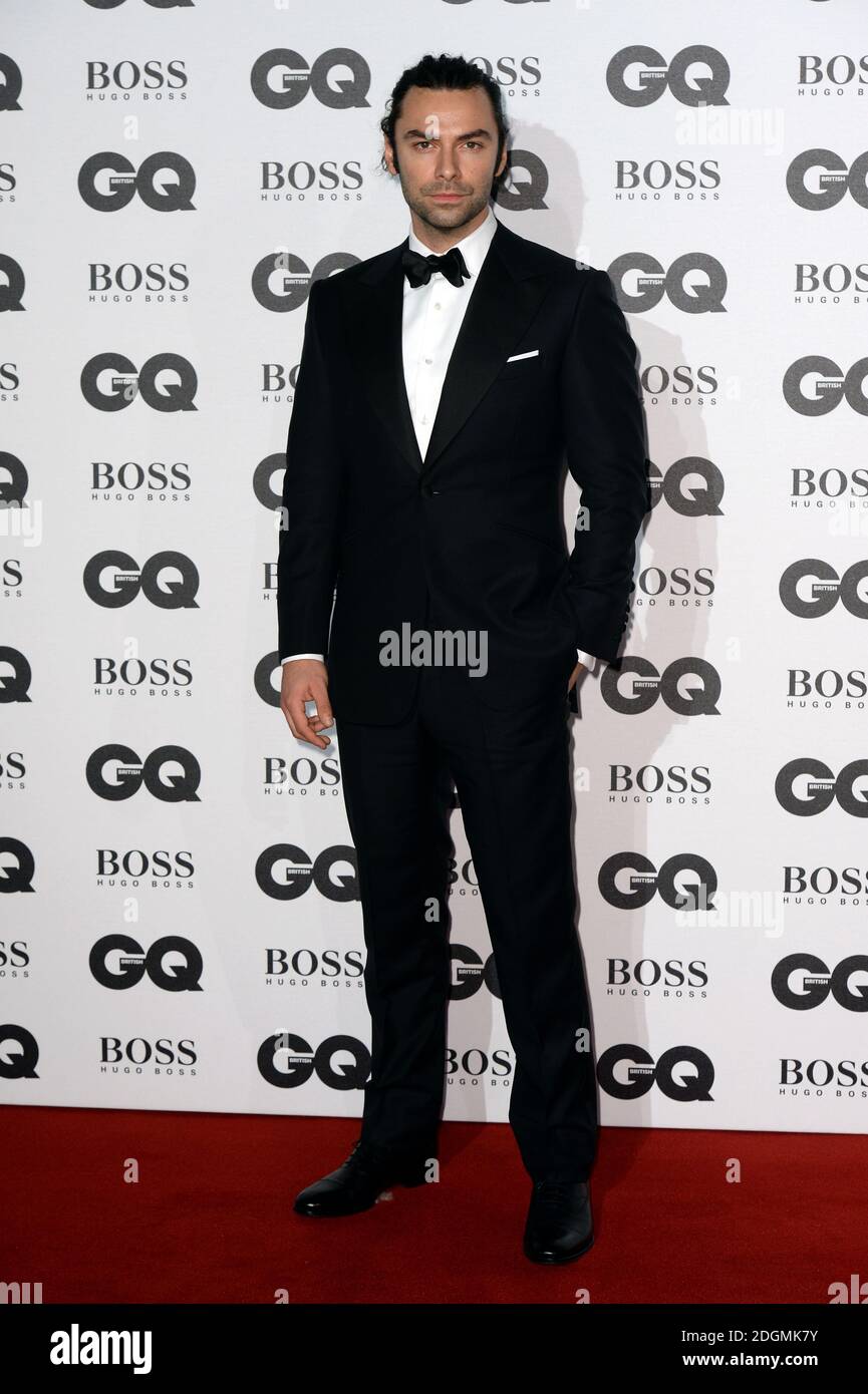 Aidan Turner attending the GQ Men of the Year Awards 2016 at the Tate ...