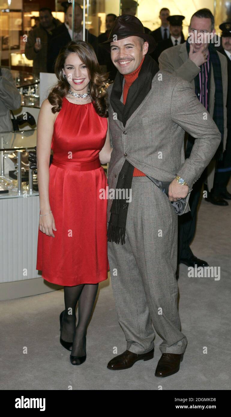 Billy Zane and Kelly Brook launch the Harrods Winter Sale, Harrods ...