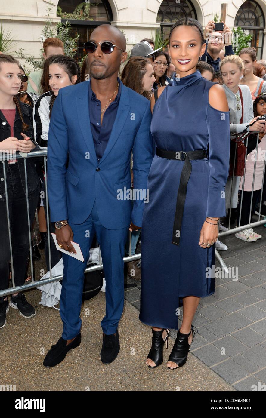 Alesha dixon partner azuka hi-res stock photography and images - Alamy