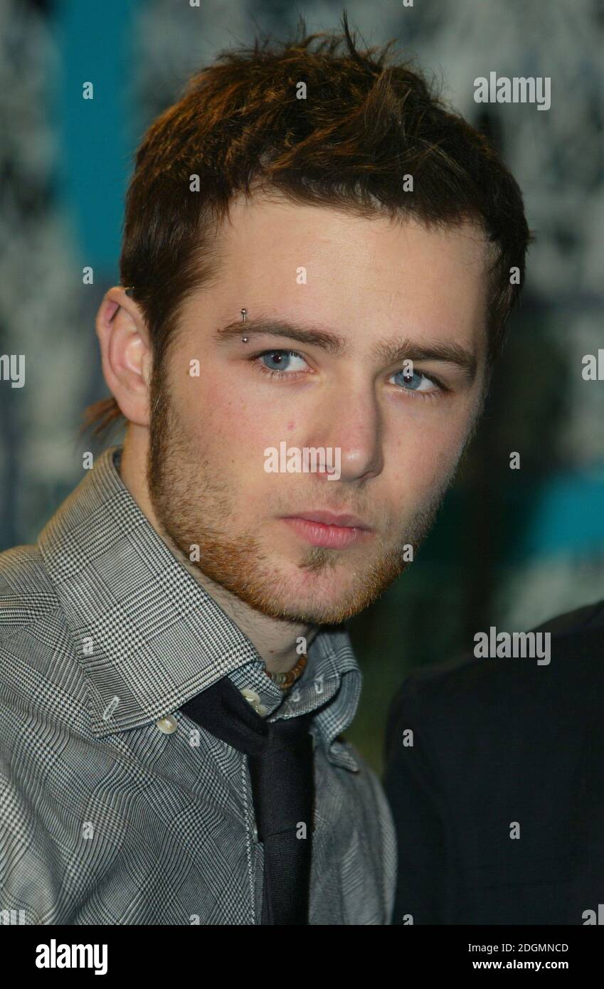 Harry Judd from McFly arriving at the TV recording of the 2005 TV ...