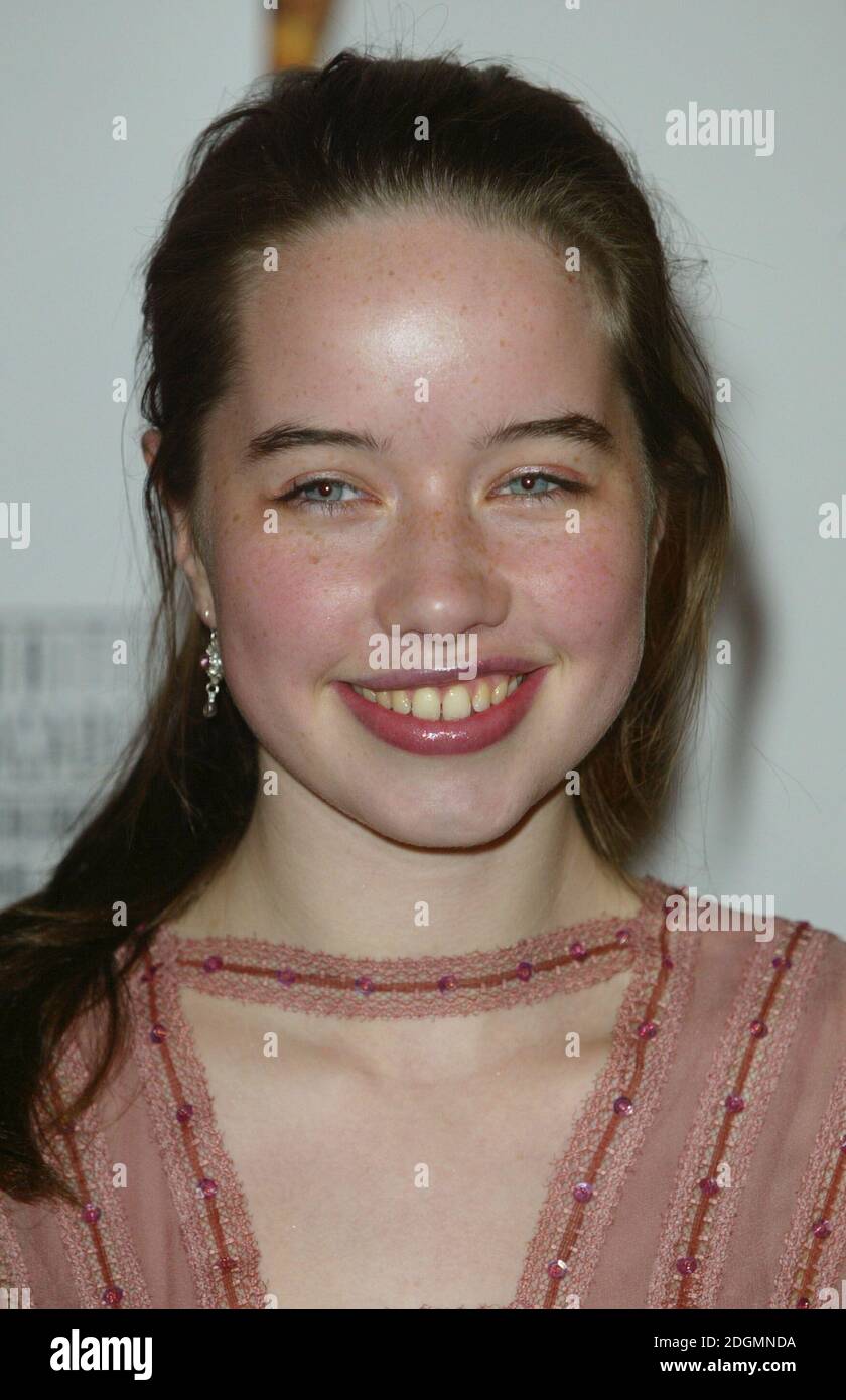Anna Popplewell in the press room at the Children's Academy Film and ...