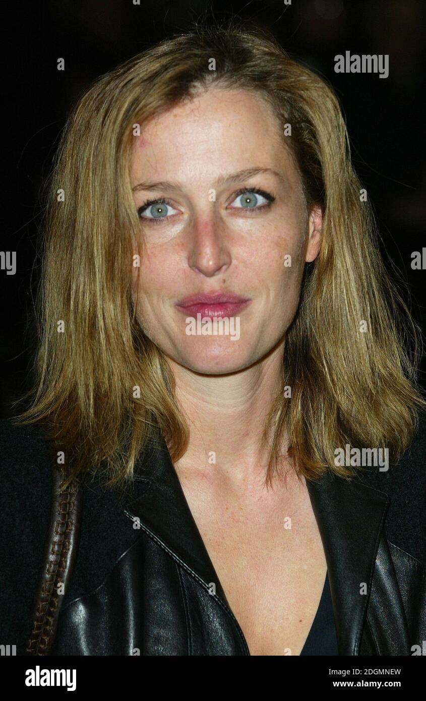 Gillian Anderson arriving at the Gala Screening of George Michael : A ...
