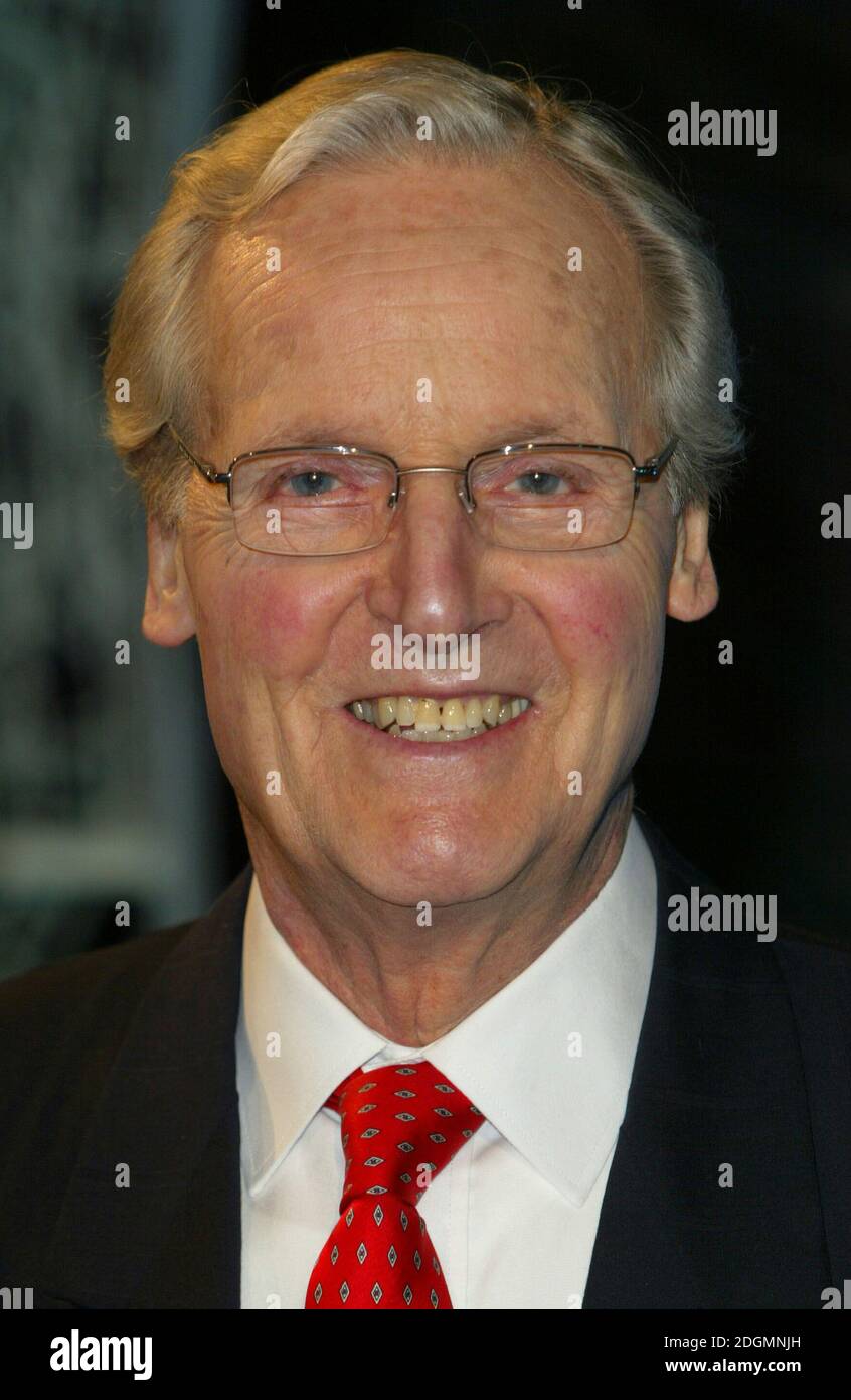 Nicholas Parsons arriving at the TV recording of the 2005 TV Moments ...