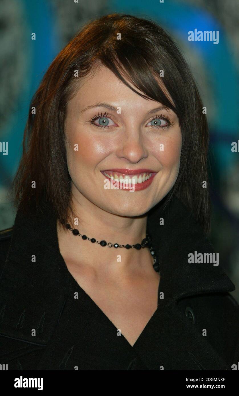 Emma Barton arriving at the TV recording of the 2005 TV Moments show ...