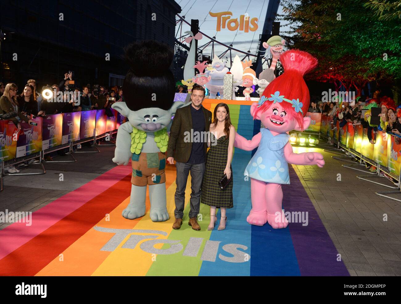 Film attending trolls special event coca cola london eye on river hi ...