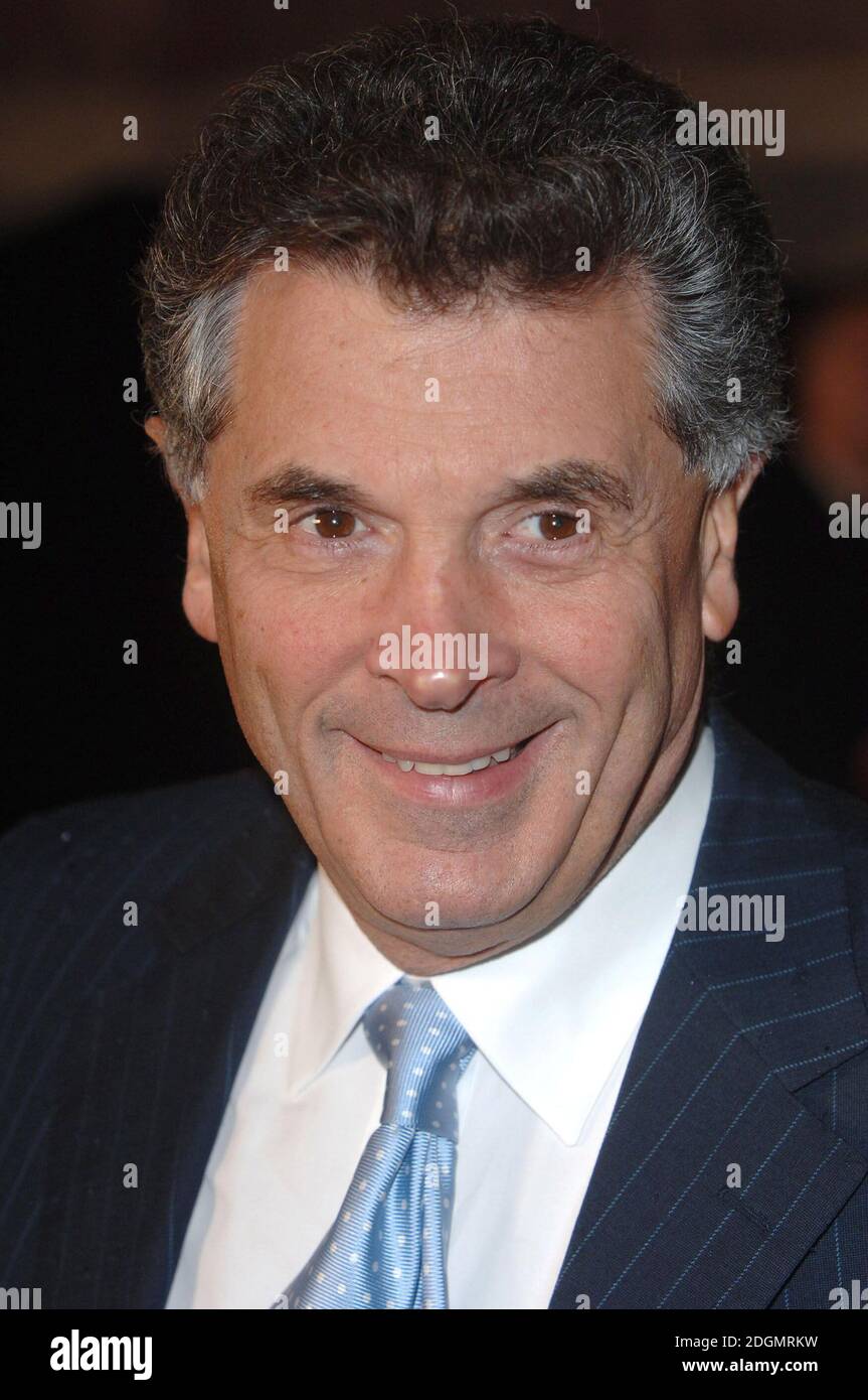 David Dein arriving at the Tribute to Shirley Bassey, ITV Studios, the ...