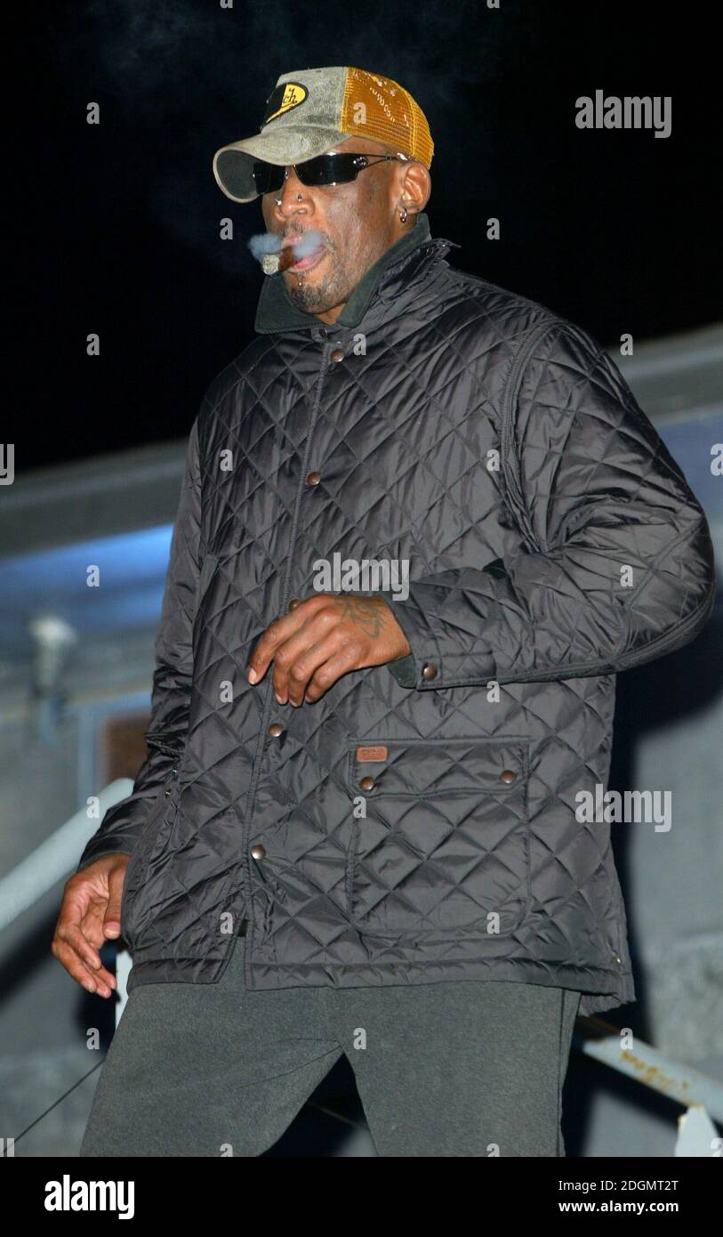 Dennis Rodman is evicted from the Celebrity Big Brother at Elstree ...