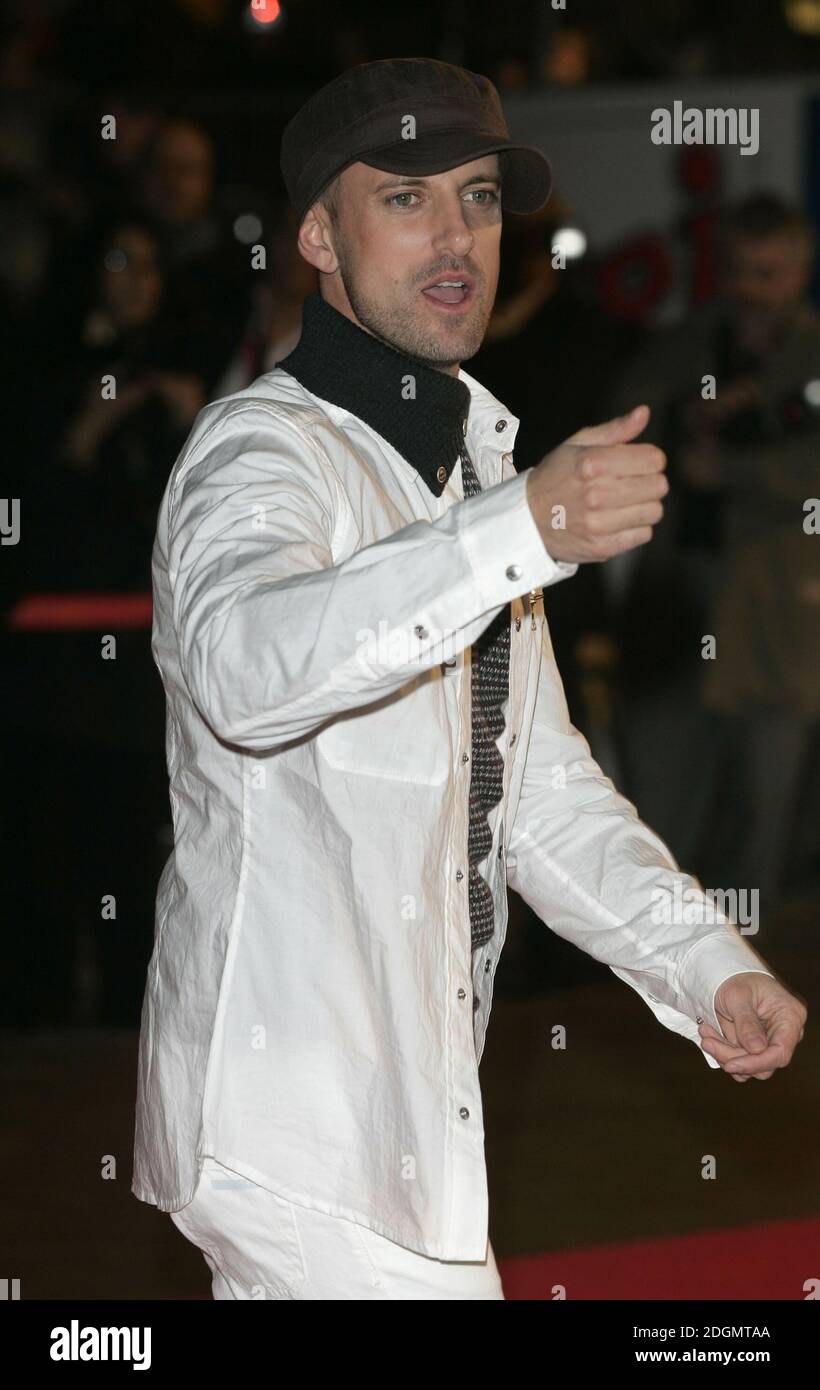 Daniel Powter arriving at the NRJ Awards, Cannes, France. Part of the ...