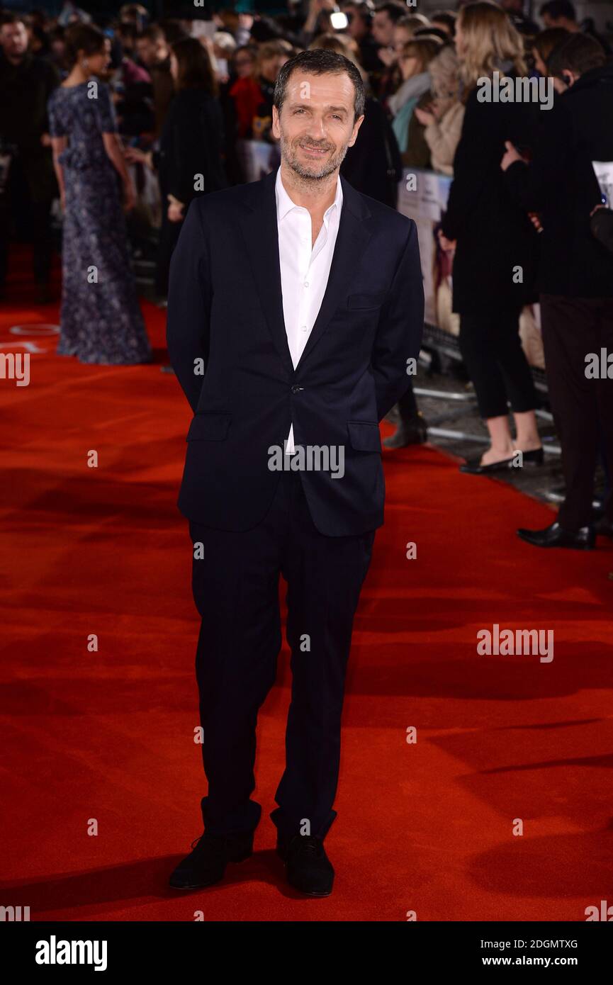 Producer David Heyman arriving at The Light Between Oceans UK Premiere ...