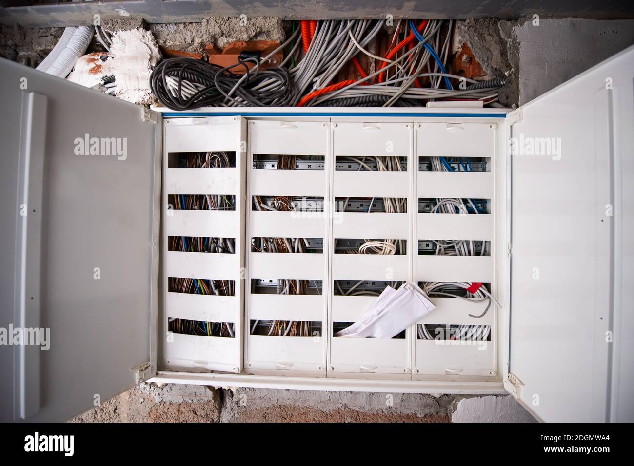 New automated system of electric power supply and distribution Stock ...