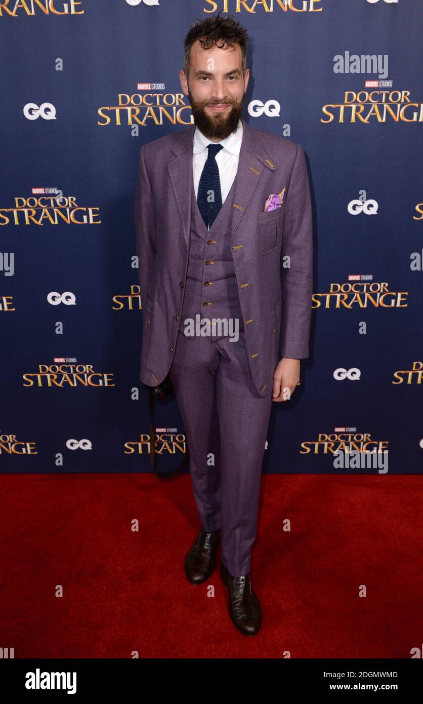 Sandro Copp attending the Doctor Strange launch event, held at The ...