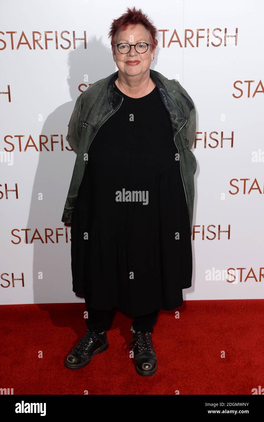 Jo Brand arriving at the UK Premiere of Starfish, the Curzon Mayfair ...