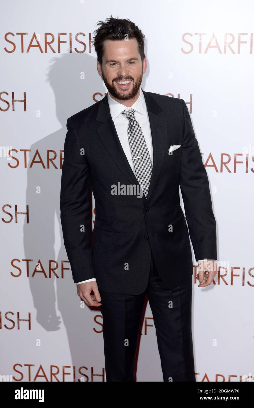 Tom Riley arriving at the UK Premiere of Starfish, the Curzon Mayfair ...