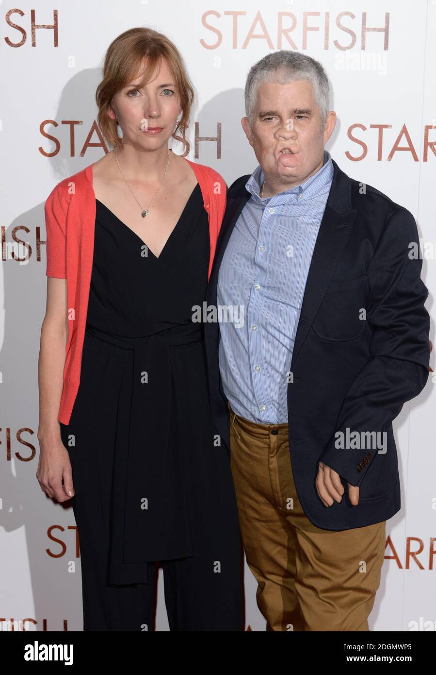 Nicola Ray and Tom Ray arriving at the UK Premiere of Starfish, the ...