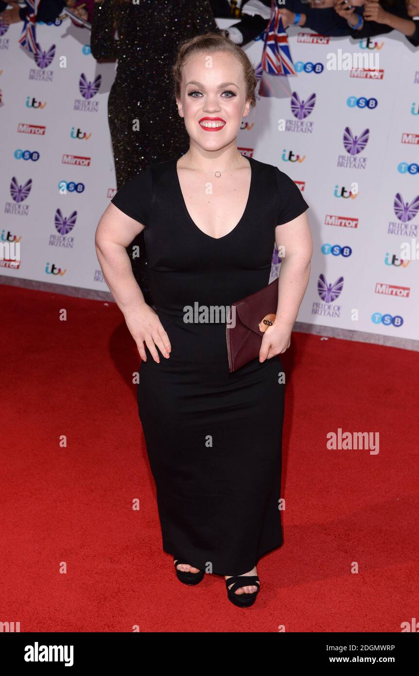 Ellie Simmonds attending The Pride of Britain Awards 2016, at Grosvenor ...