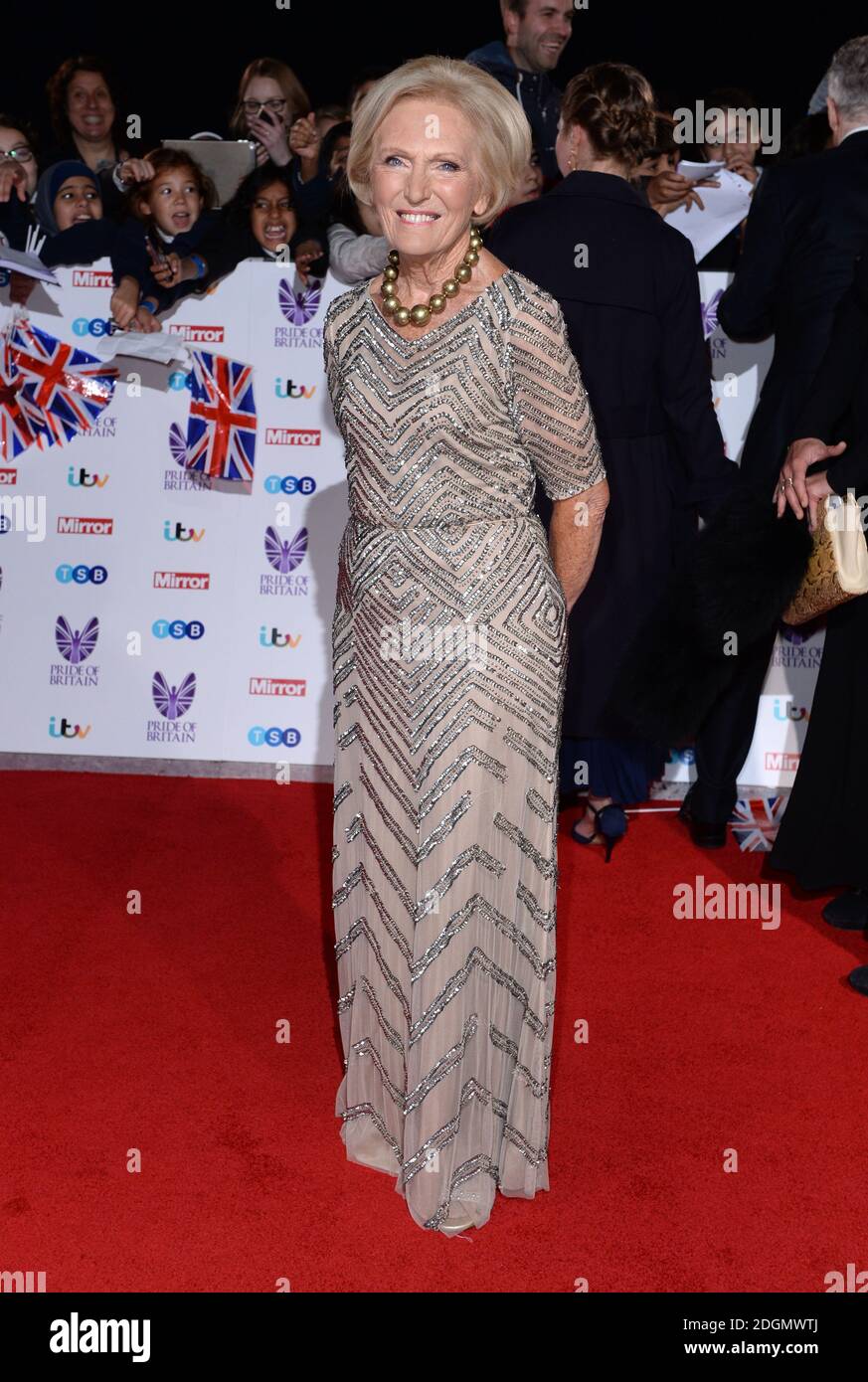 Mary Berry attending The Pride of Britain Awards 2016, at Grosvenor ...