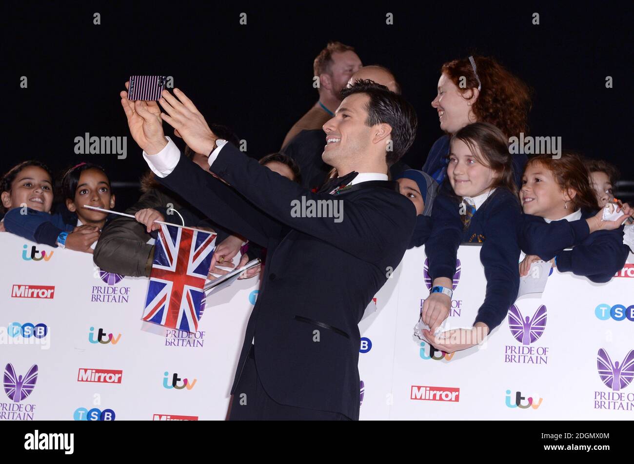 Danny Mac attending The Pride of Britain Awards 2016, at Grosvenor ...