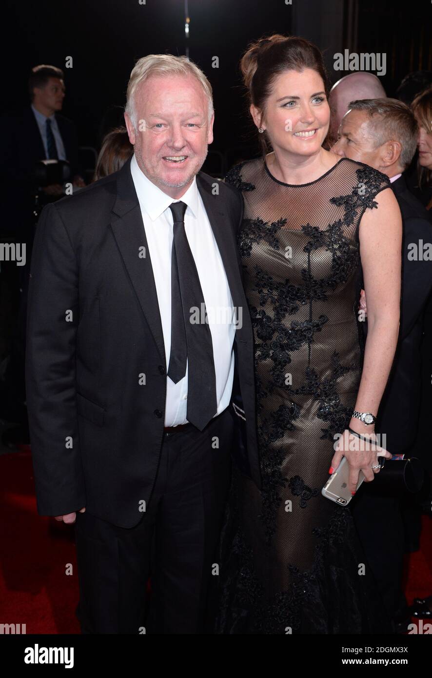 Les Dennis and wife Claire Nicholson attending The Pride of Britain ...