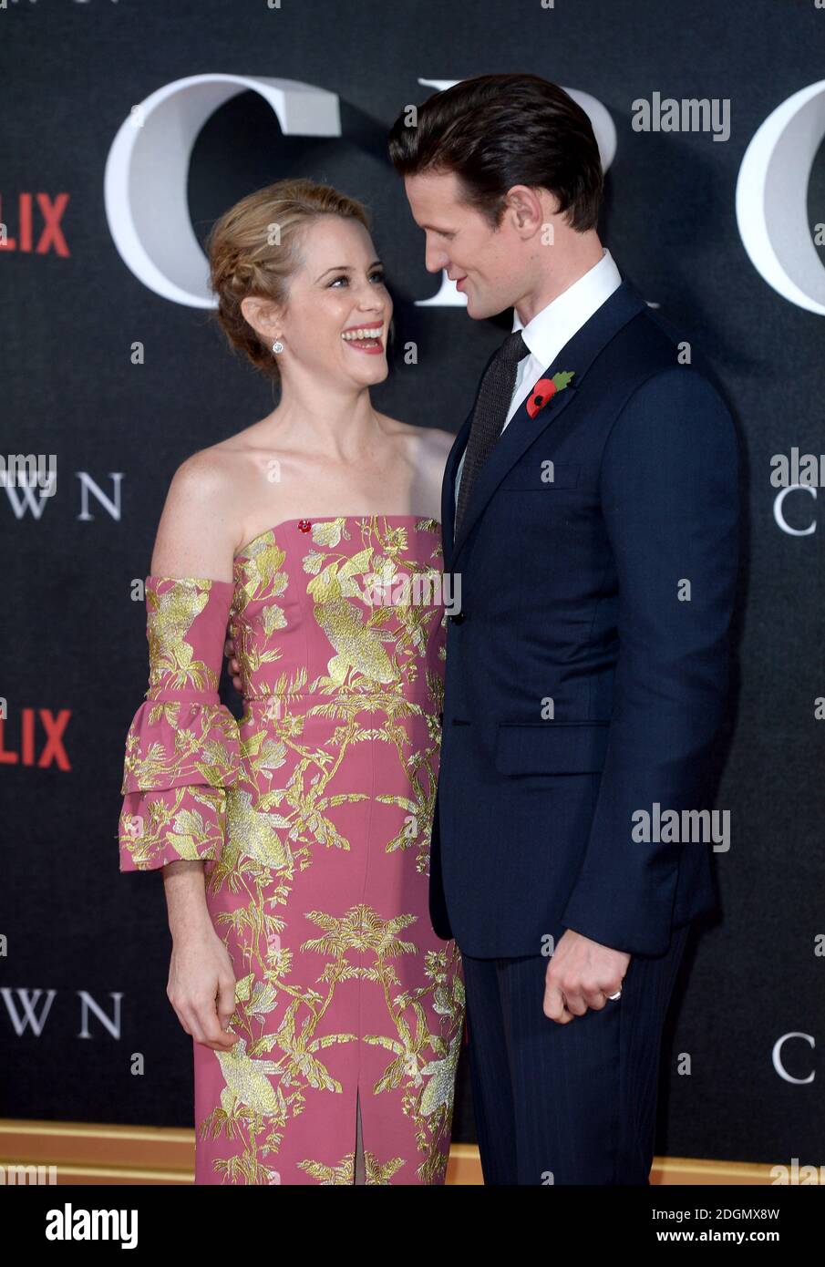 Matt smith and foy and the crown hi-res stock photography and images ...