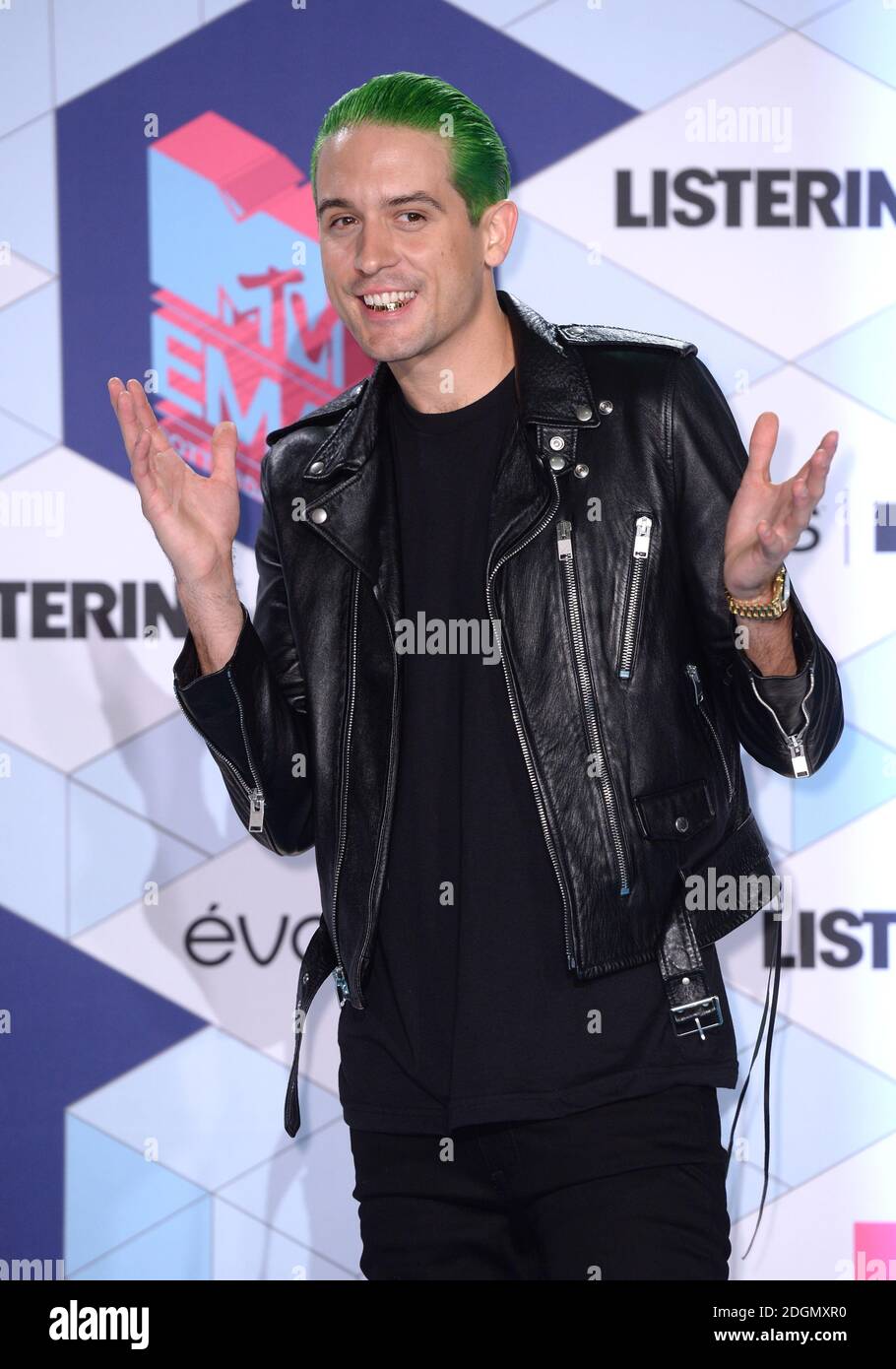 G-Eazy in the Press Room at the MTV European Music Awards 2016, the ...
