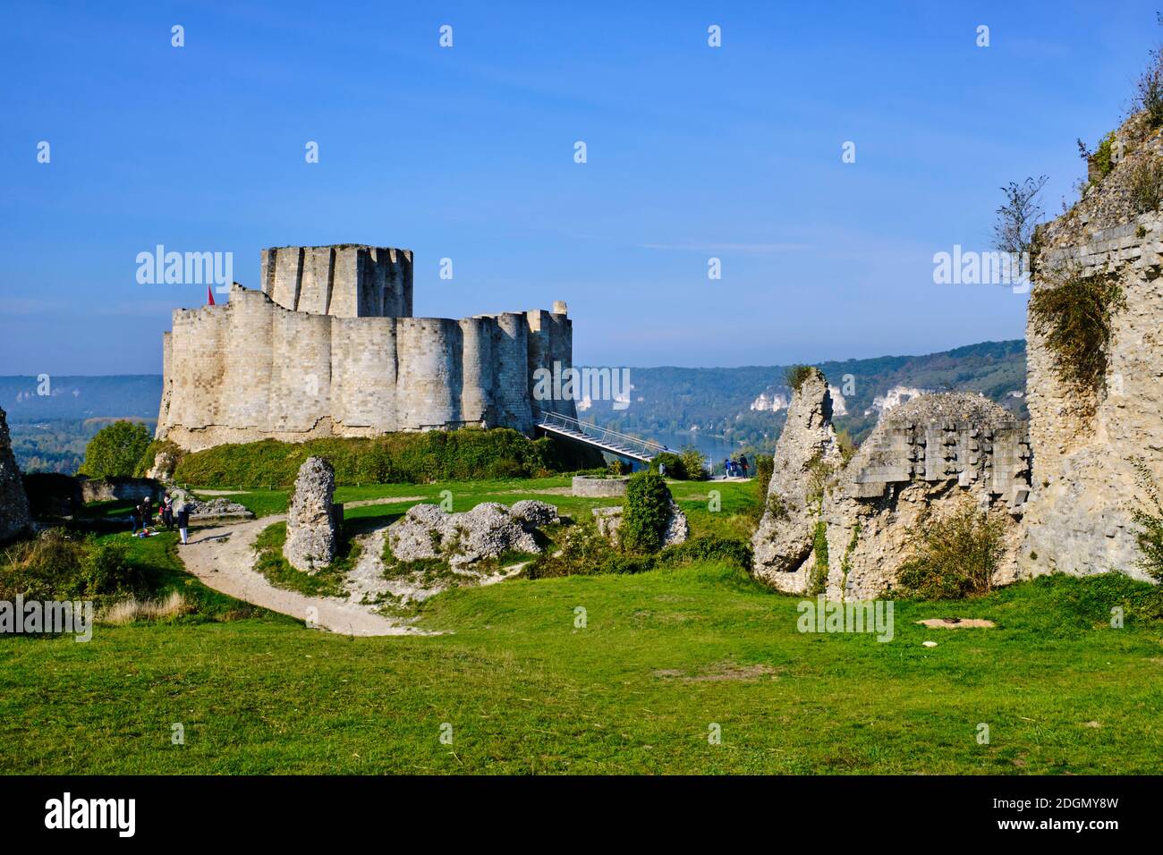 Chateau gaillard hi-res stock photography and images - Alamy