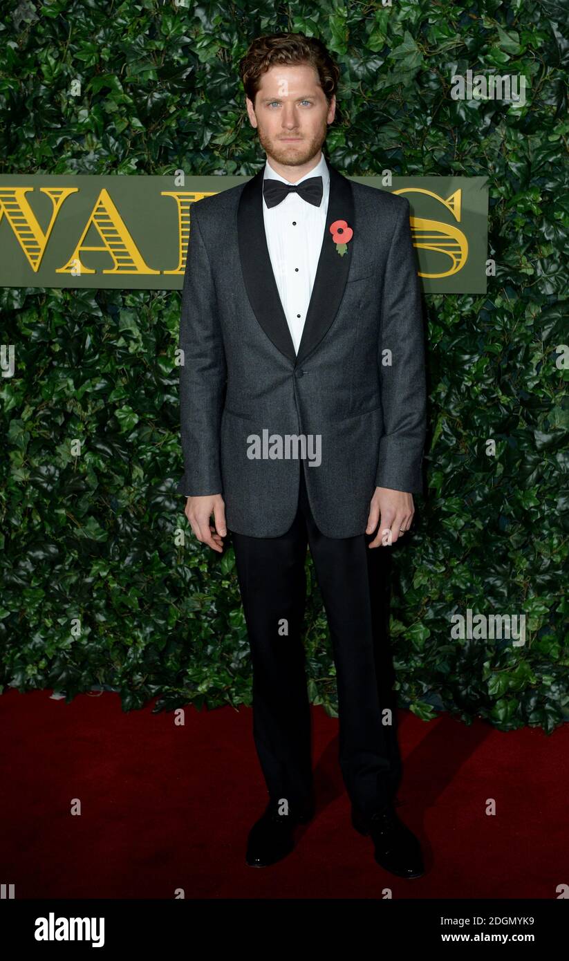 Kyle Soller attending the The London Evening Standard Theatre Awards ...
