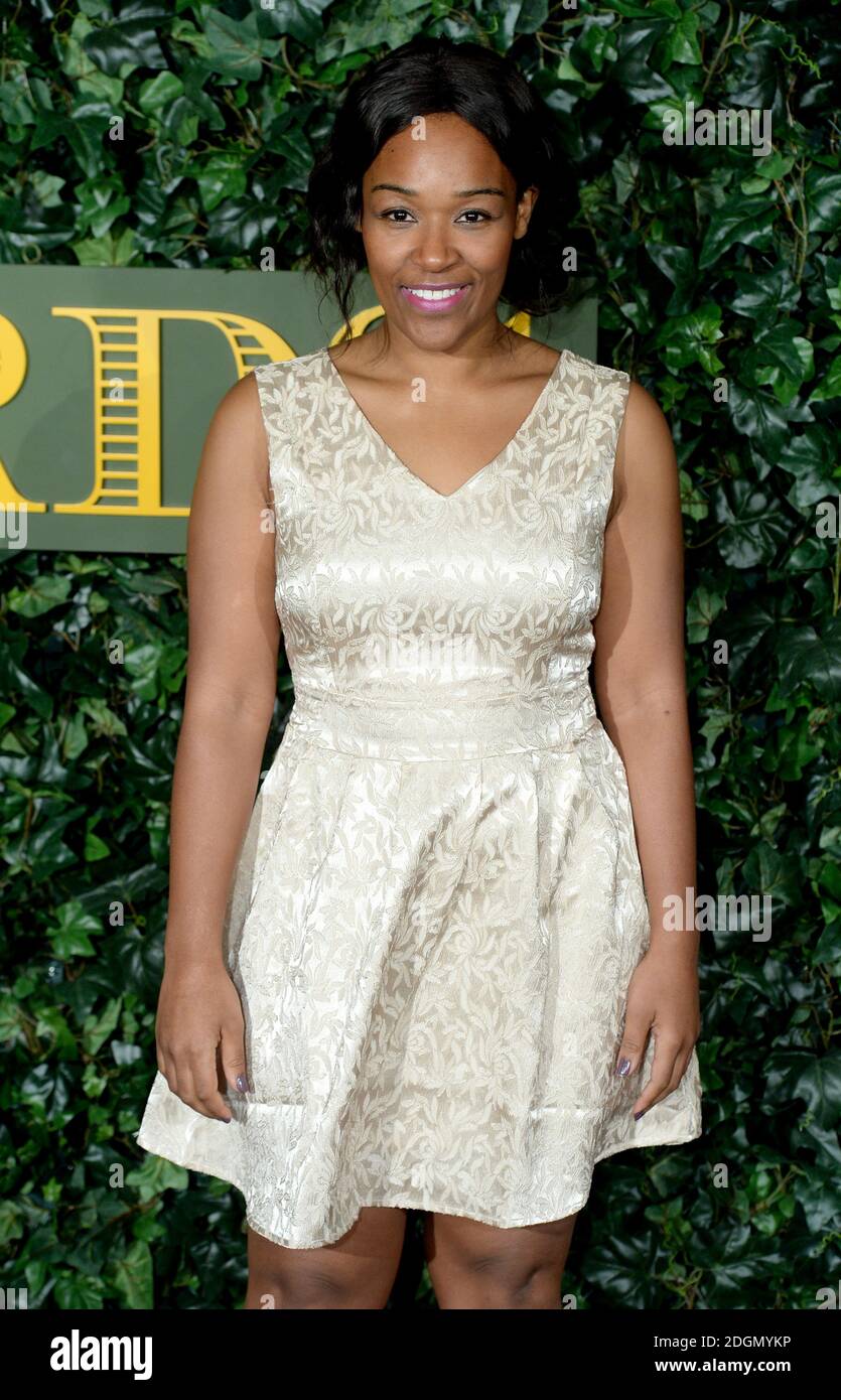 Charlene James attending the The London Evening Standard Theatre Awards ...