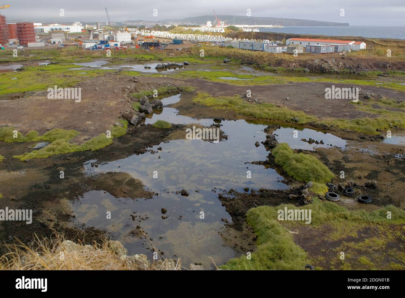 Cabo de Praia Quarry, Azzorre, Azores, Terceira, Cabo de Praia quarry ...