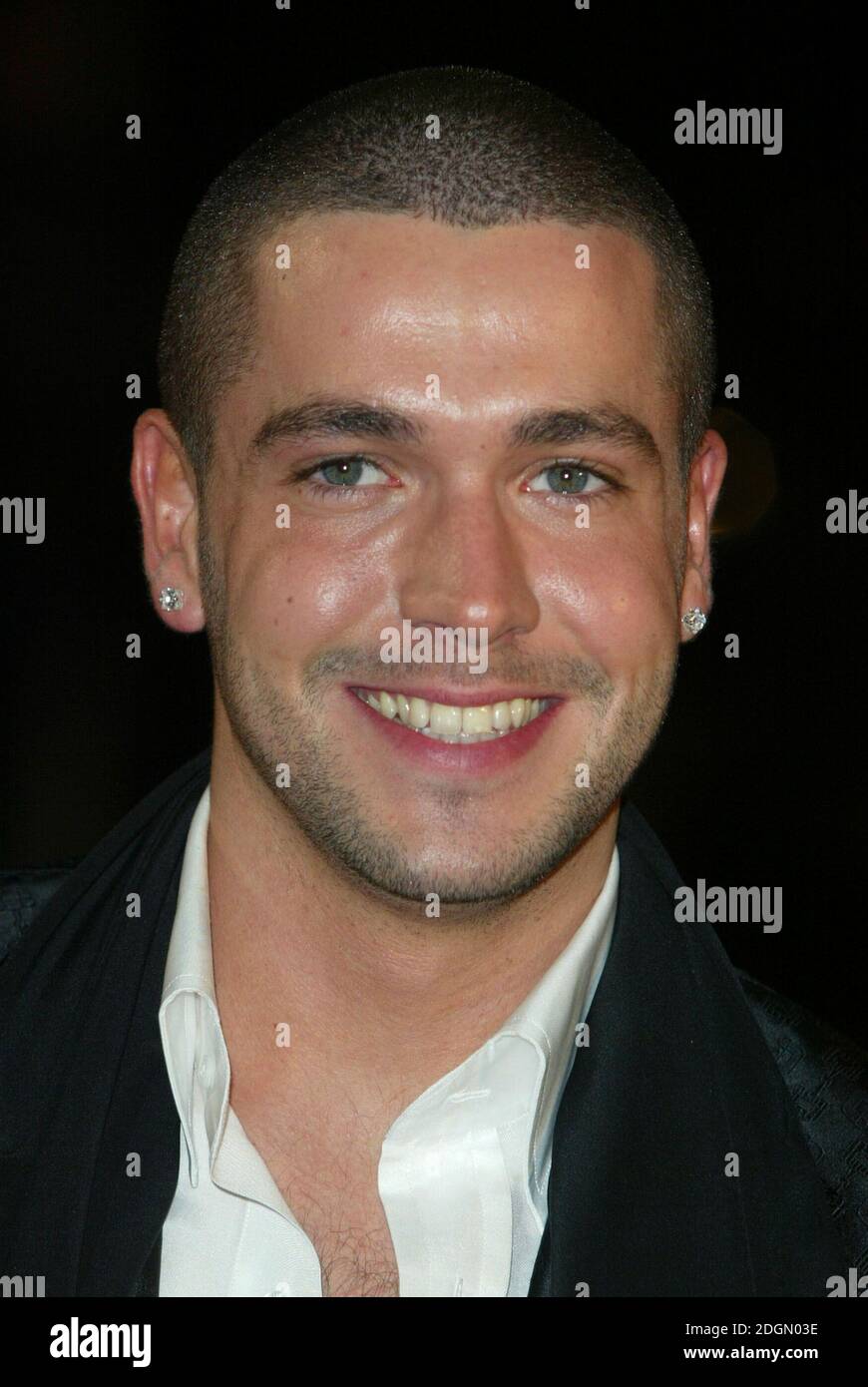 Shayne Ward arriving at the Brit Awards 2006, Earls Court, London. Â ...
