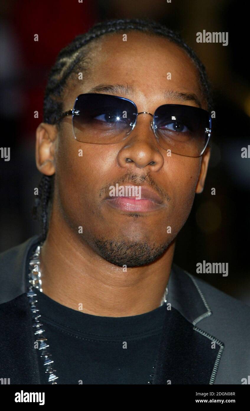 Lemar arriving at the Brit Awards 2006, Earls Court, London. Â© Doug ...