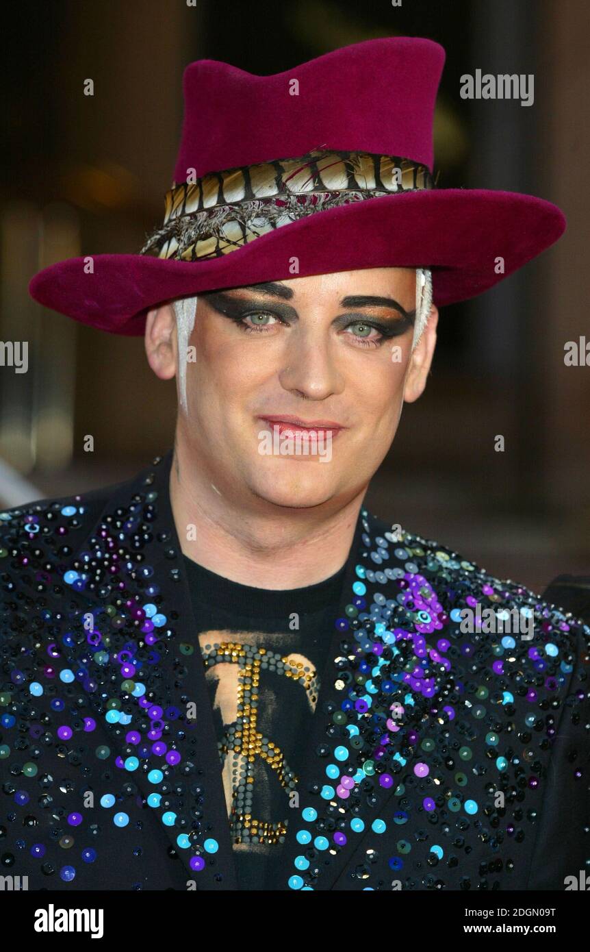 Boy George arriving at the Brit Awards 2006, Earls Court, London. Â ...