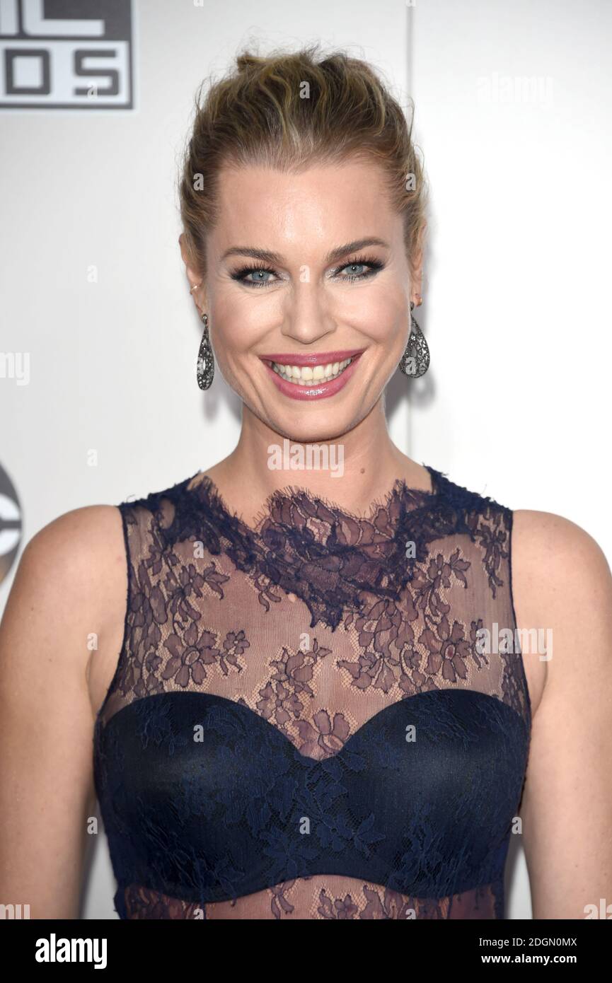 Rebecca Romijn arriving for the 2016 American Music Awards at Microsoft ...