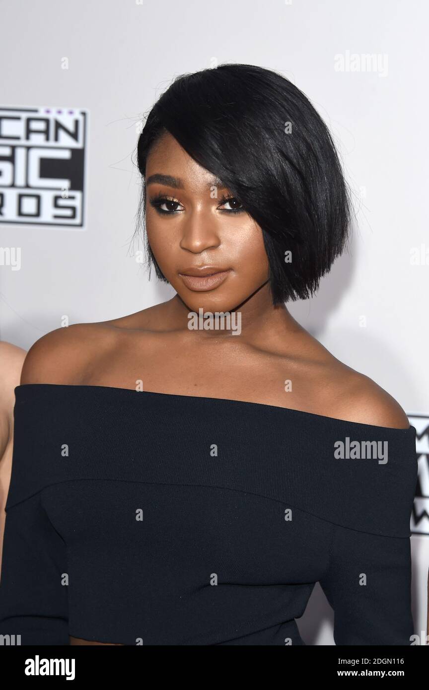 Normani Hamilton arriving for the 2016 American Music Awards at ...
