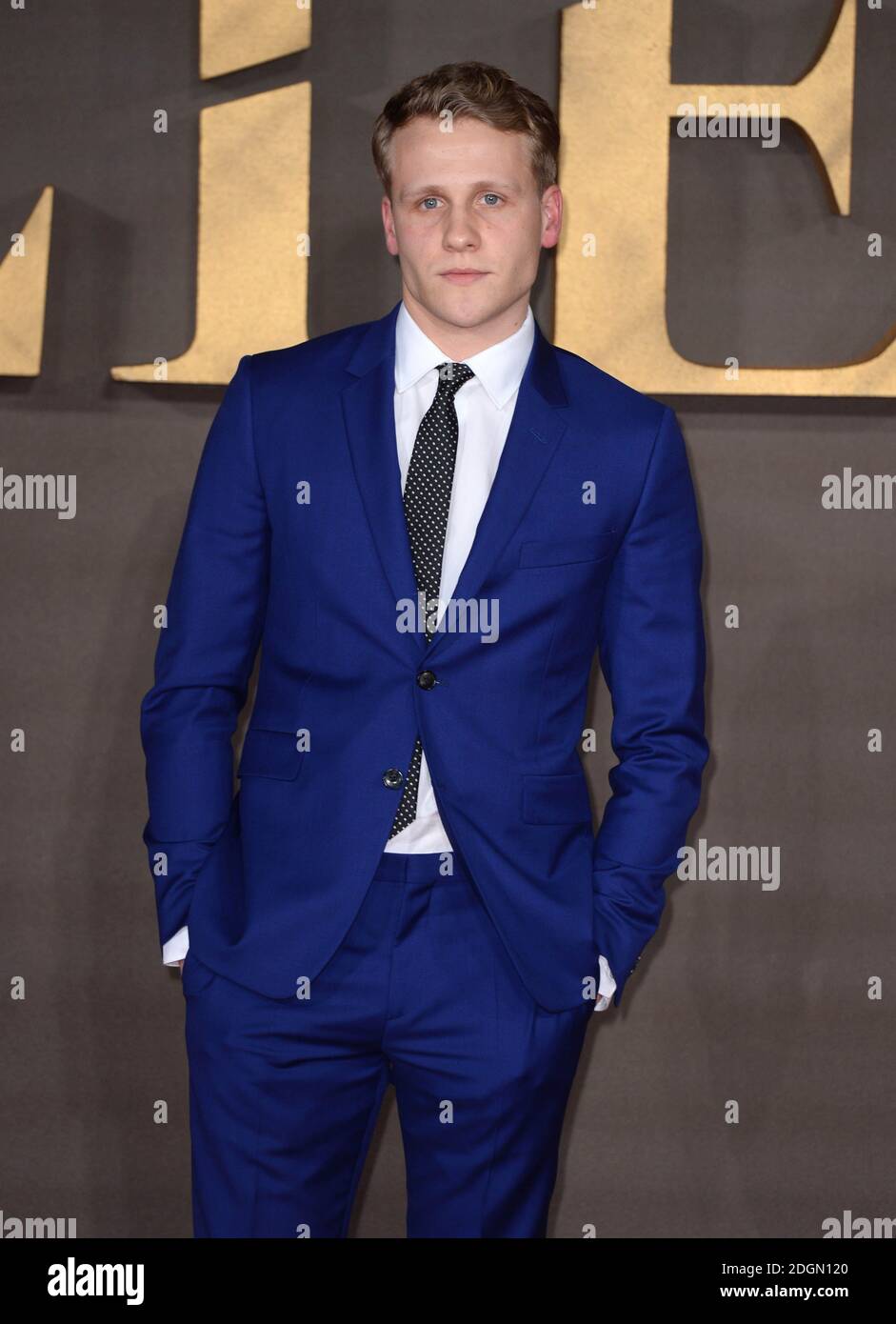 Josh Dylan attending the UK premiere of Allied, held at the Odeon ...