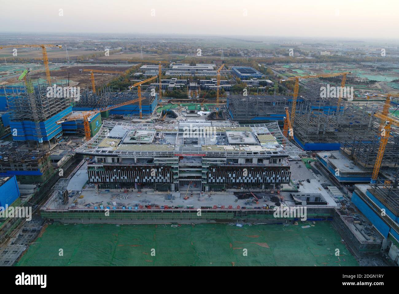 The latest site picture of the Rongdong area under construction in ...