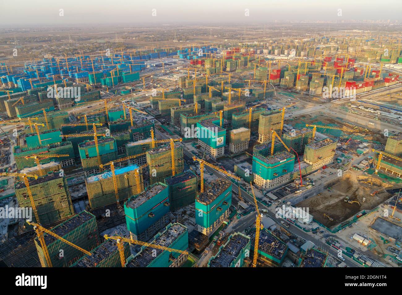 The latest site picture of the Rongdong area under construction in ...