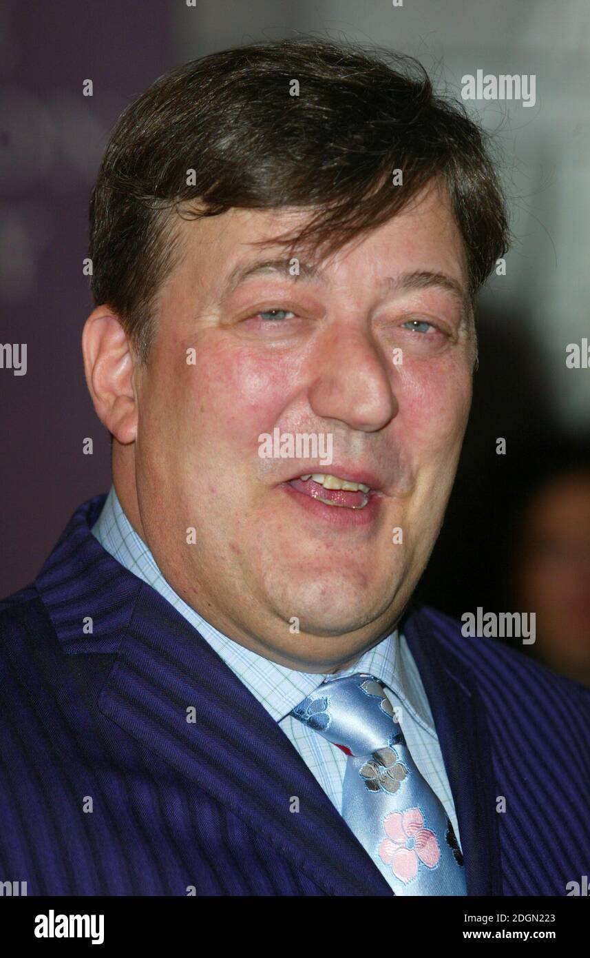 Stephen Fry arriving at the pre BAFTA London Party, Spencer House ...