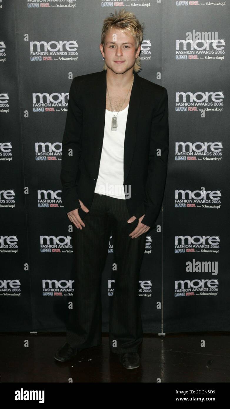 Lee Otway arriving at the More Magazine Fashion Awards 2006, held at ...