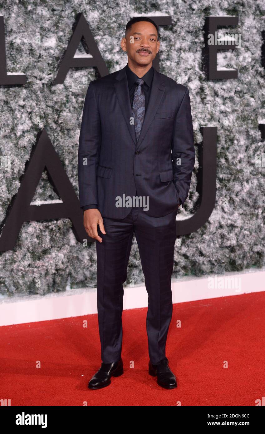 Will Smith attending the Collateral Beauty Premiere, Vue Cinema ...