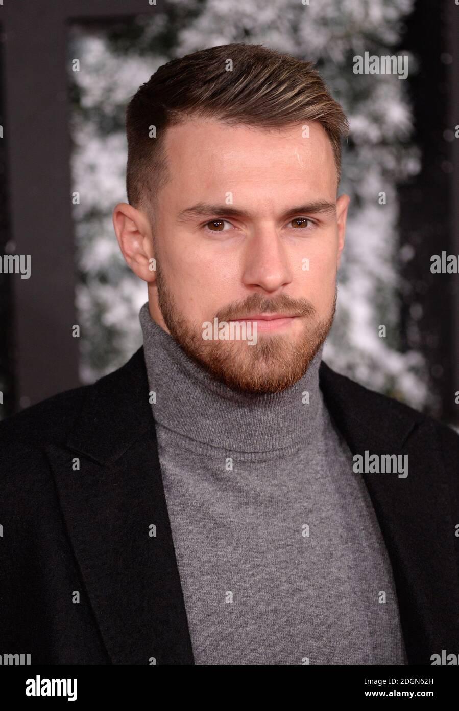 Aaron Ramsey attending the Collateral Beauty Premiere, Vue Cinema ...