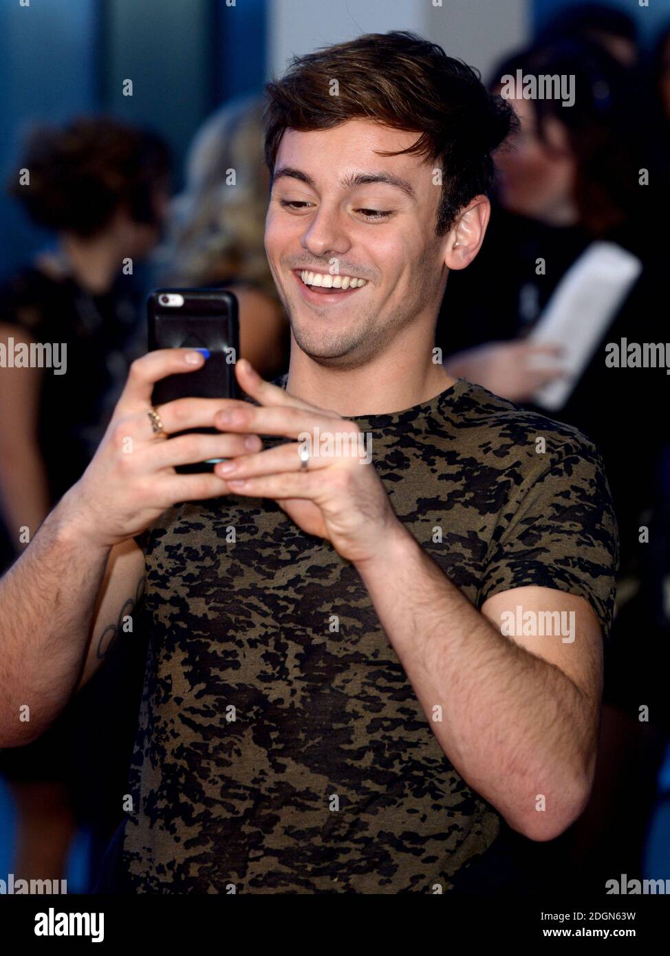 Tom Daley during the red carpet arrivals for BBC Sports Personality of ...